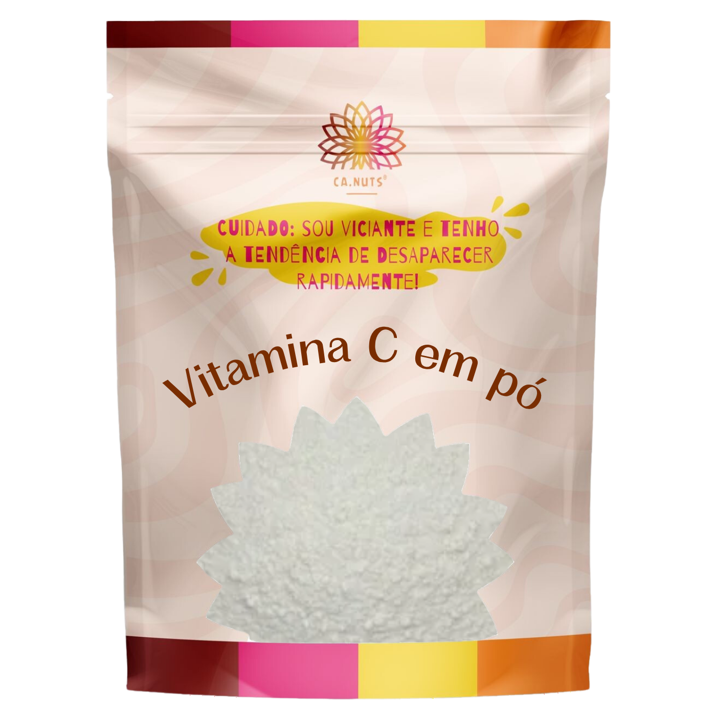 Vitamina C em pó 250g Premium Ca.nuts
