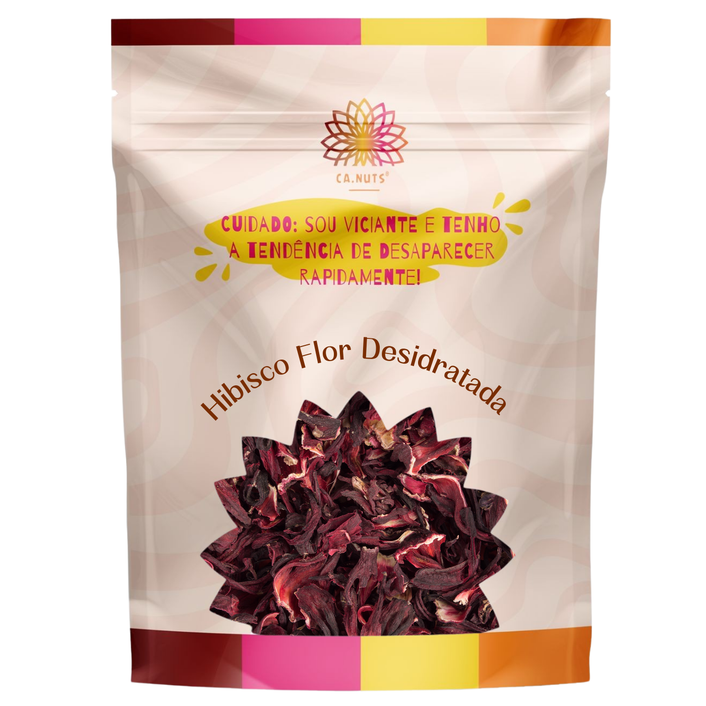 Hibisco Flor Desidratada Chá Ca.Nuts | Linha de Chás Ca.Nuts | Marca C